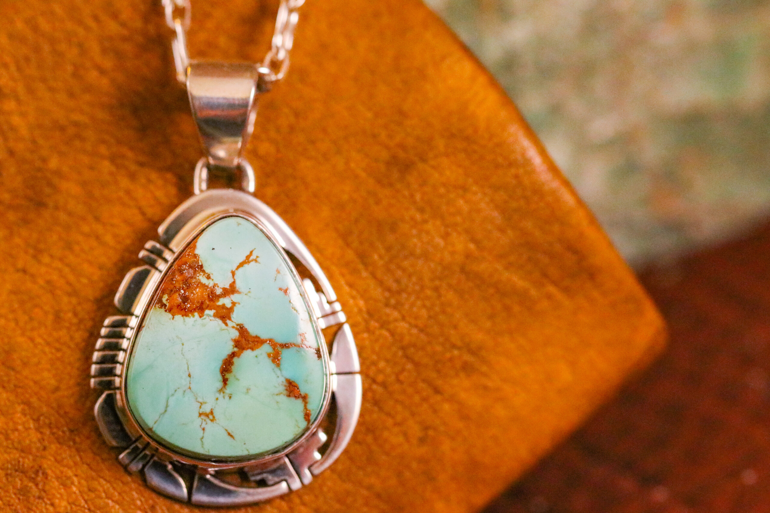 Emerald Valley Necklace - Native American Turquoise Jewelry - Dakota ...