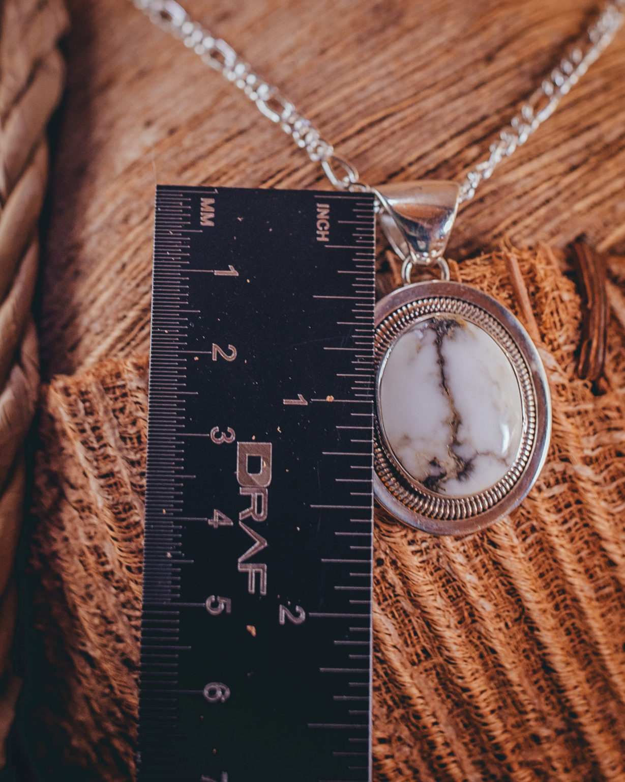 White Buffalo Necklace Native American Made Jewelry Dakota Sky Stone