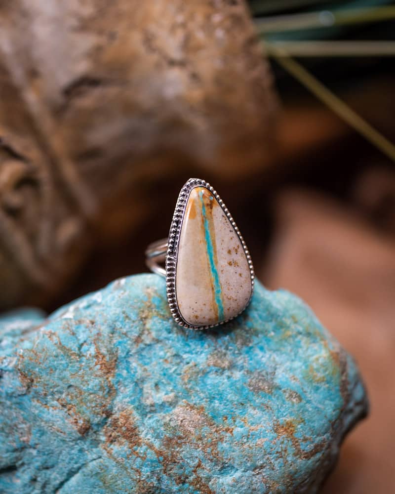 Boulder Turquoise Jewelry Native American Made Dakota Sky Stone