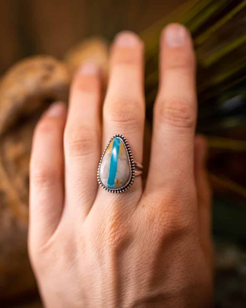 Boulder Turquoise Jewelry Native American Made Dakota Sky Stone