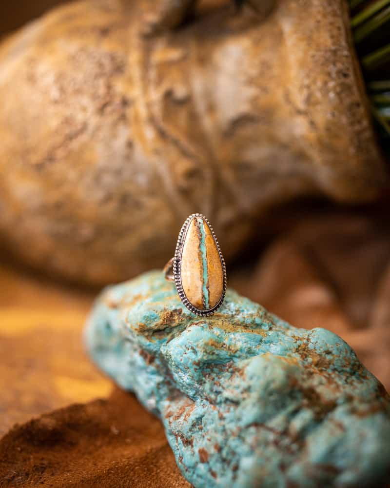 Boulder Turquoise Jewelry Native American Made Dakota Sky Stone