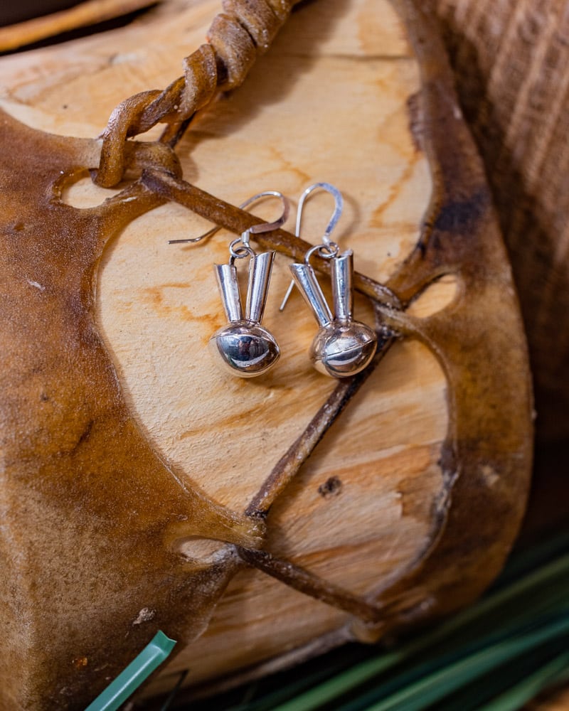 Sterling Silver Hopi Necklace - Native American Turquoise Jewelry ...