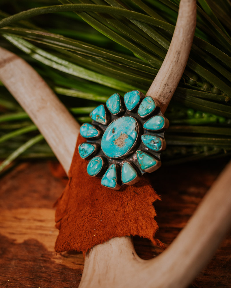Adjustable Sierra Nevada Ring - Native American Turquoise Jewelry ...