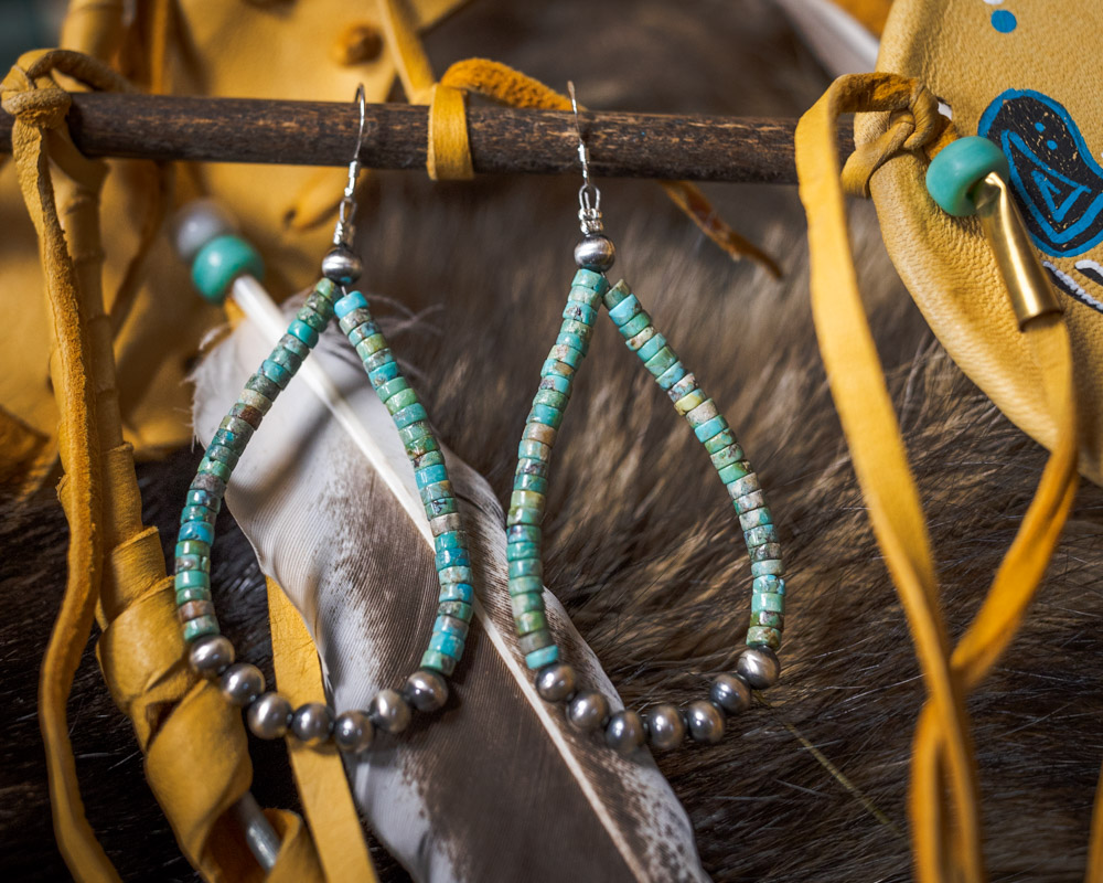 Navajo Pearls Dakota Sky Stone Native American Made Jewelry