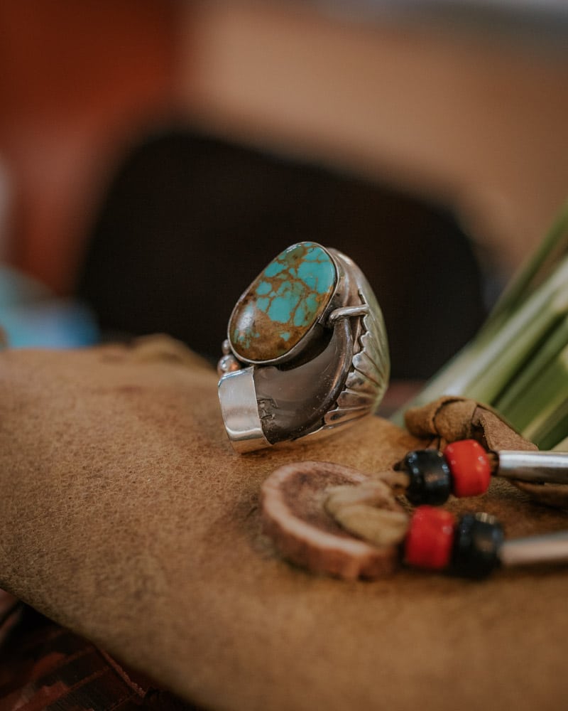 Royston Turquoise Ring Sz. 12.5 - Native American Turquoise Jewelry ...