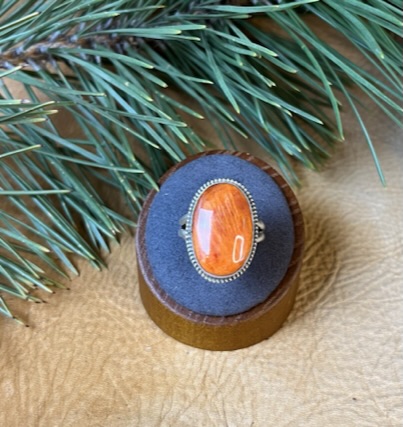 Spiny Oyster Ring Sz. 9 Copy - Native American Turquoise Jewelry ...