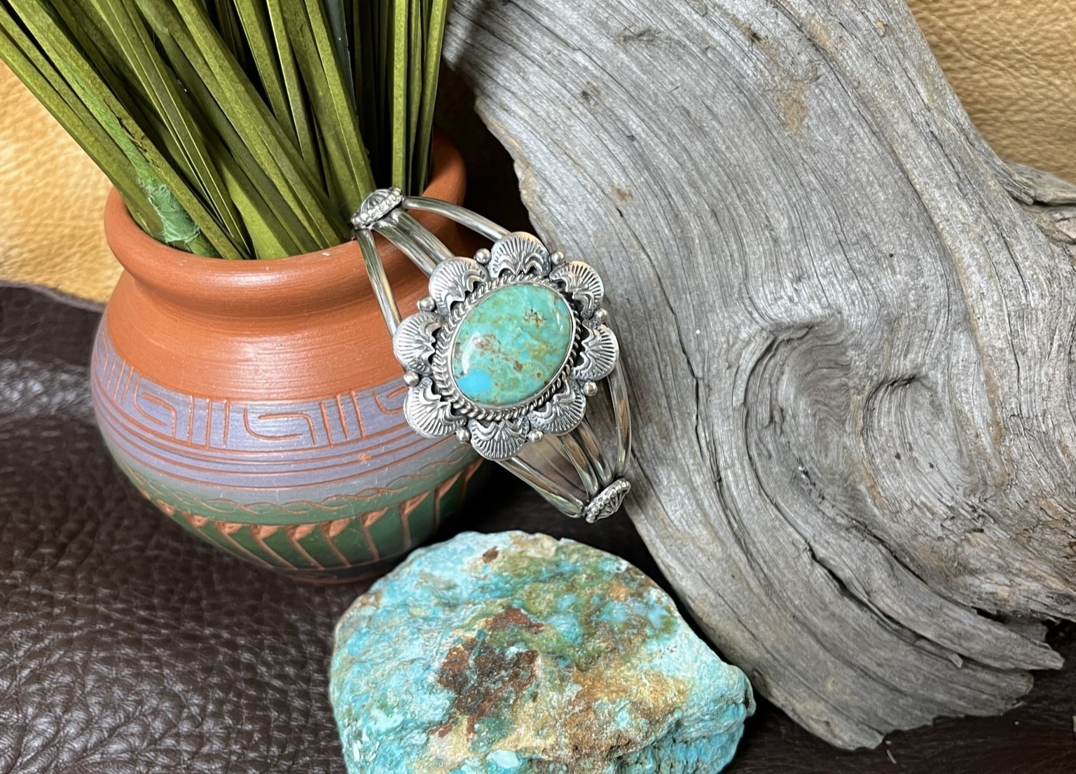 Number 8 Turquoise Bracelet - Native American Turquoise Jewelry ...