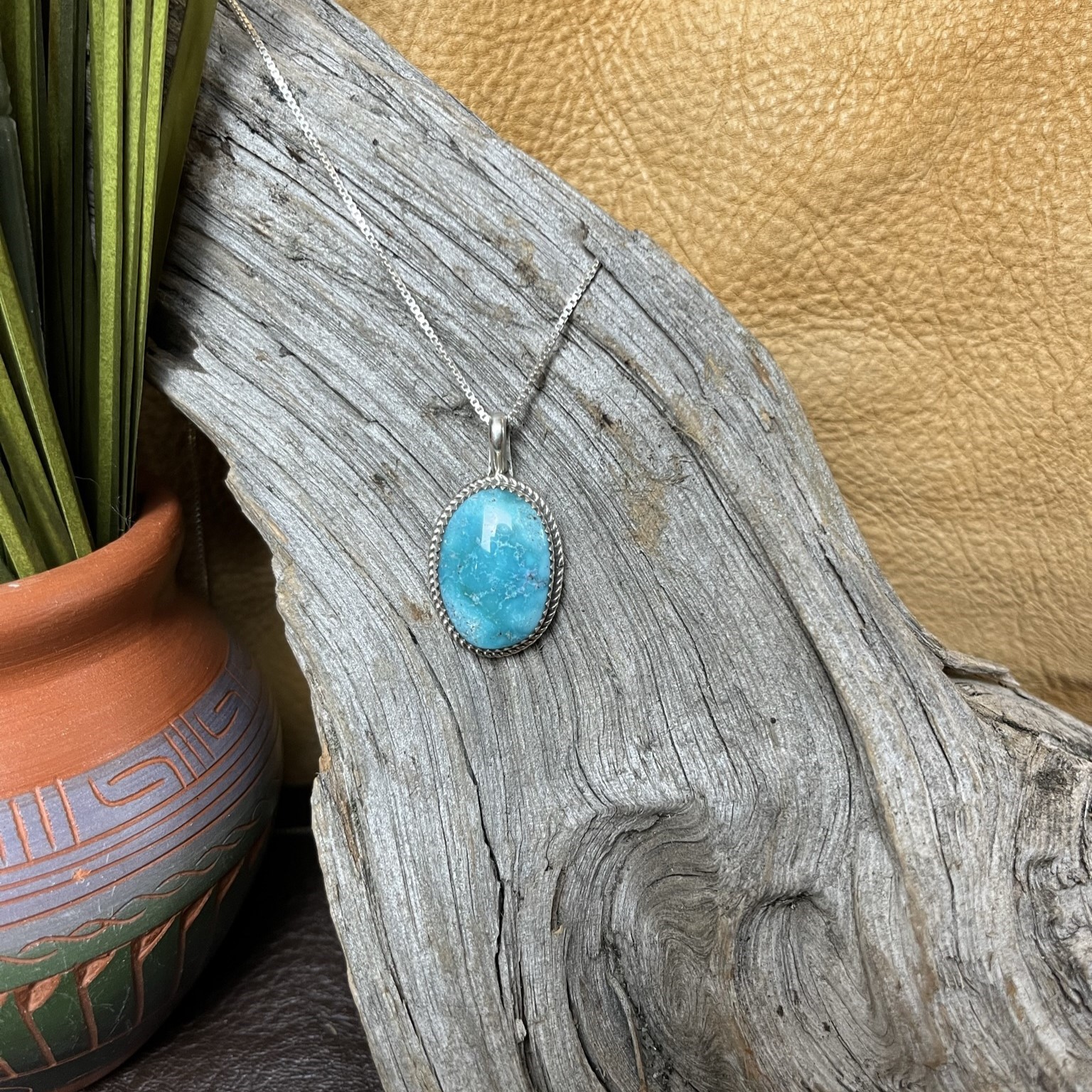 Turquoise Gemstone Necklace
