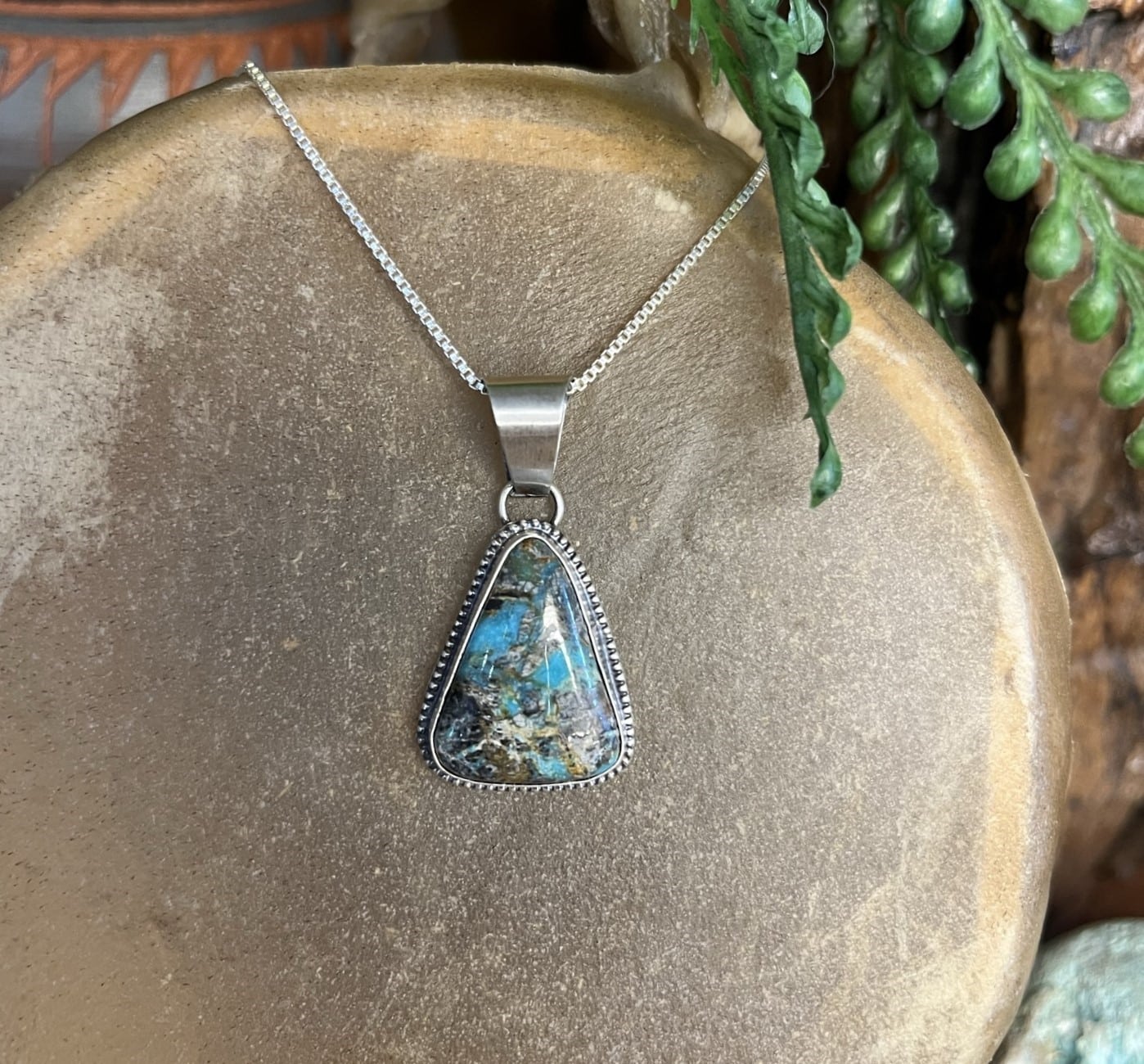 Sunnyside Necklace - Native American Turquoise Jewelry - Dakota Sky Stone
