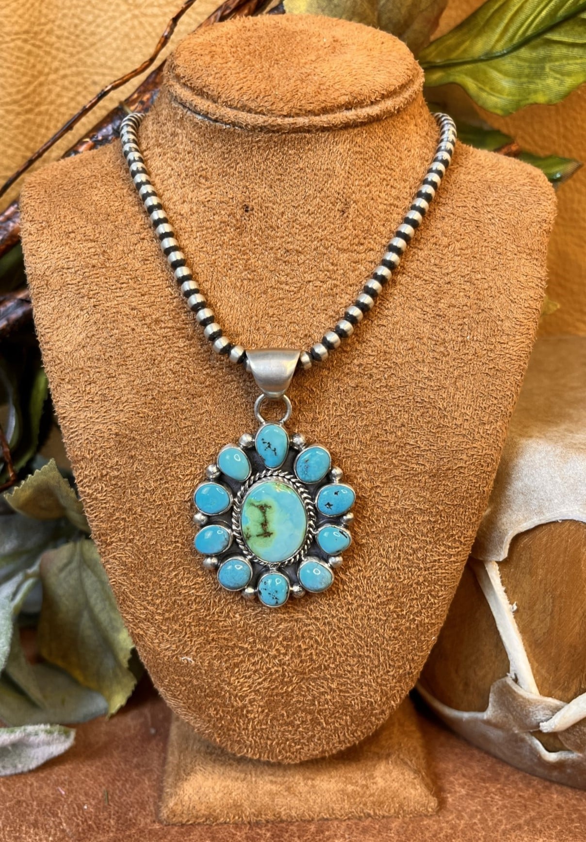 Sierra Nevada Turquoise Necklace - Native American Turquoise Jewelry ...