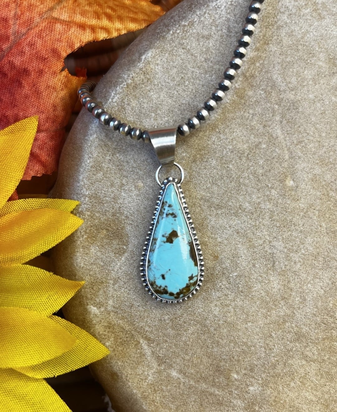 Number 8 Turquoise Necklace - Native American Turquoise Jewelry ...