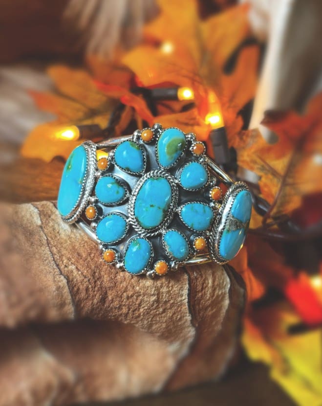 Sierra Nevada Turquoise Bracelet - Native American Turquoise Jewelry ...