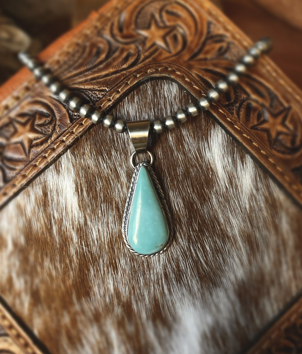 Easter Blue Turquoise Necklace - Native American Turquoise Jewelry ...