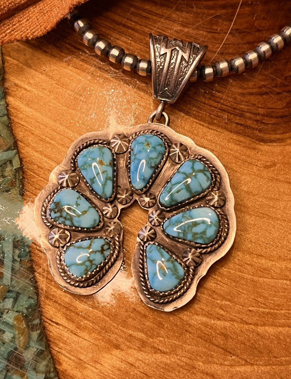 Sierra Nevada Pendant - Native American Turquoise Jewelry - Dakota Sky ...
