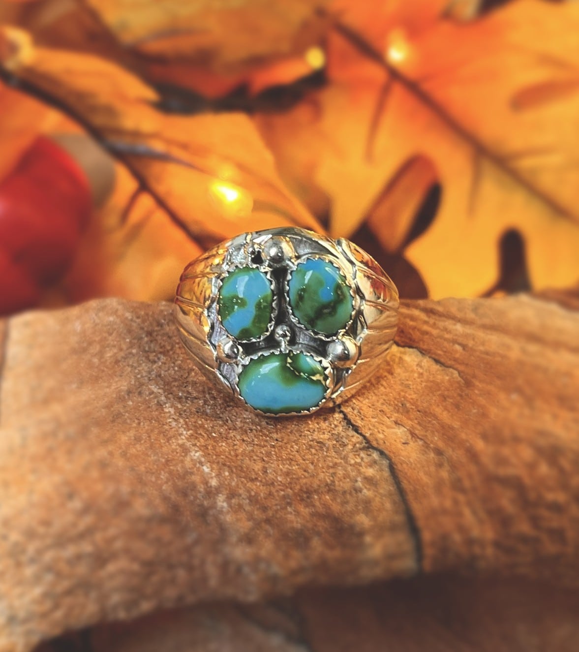 Sierra Nevada Turquoise Ring Sz. 15 - Native American Turquoise Jewelry ...