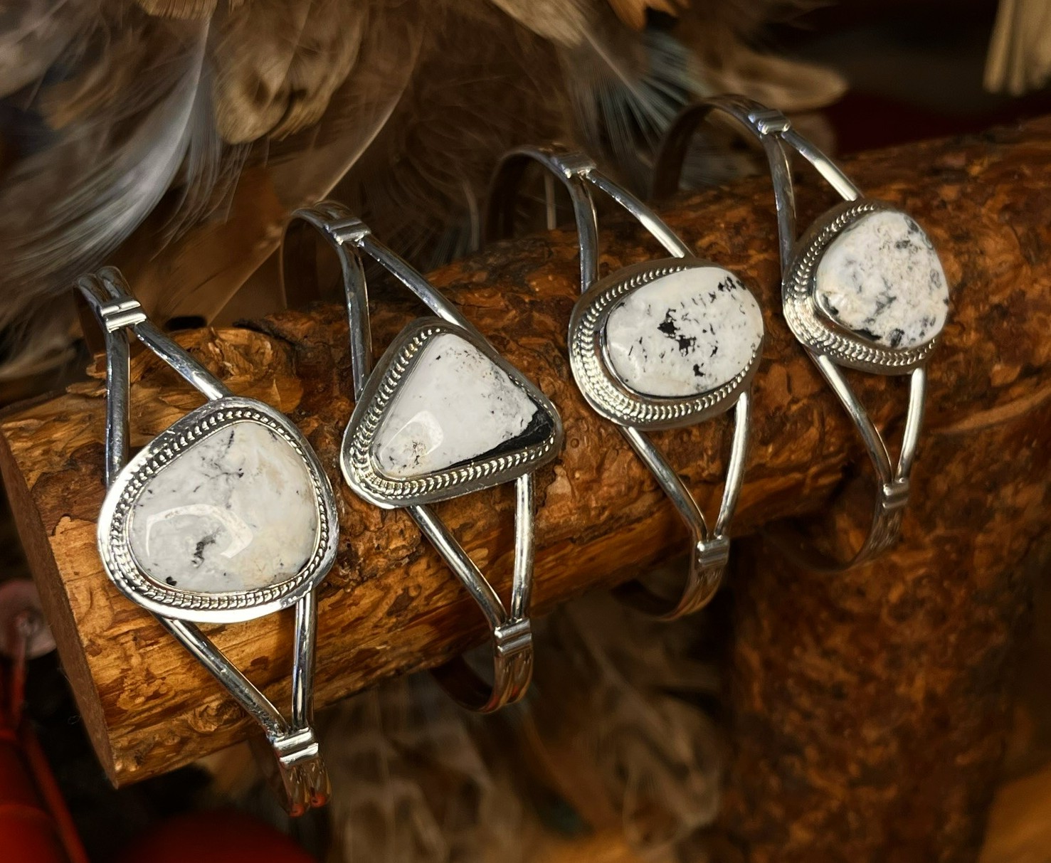 White Buffalo Bracelets - Native American Turquoise Jewelry - Dakota ...