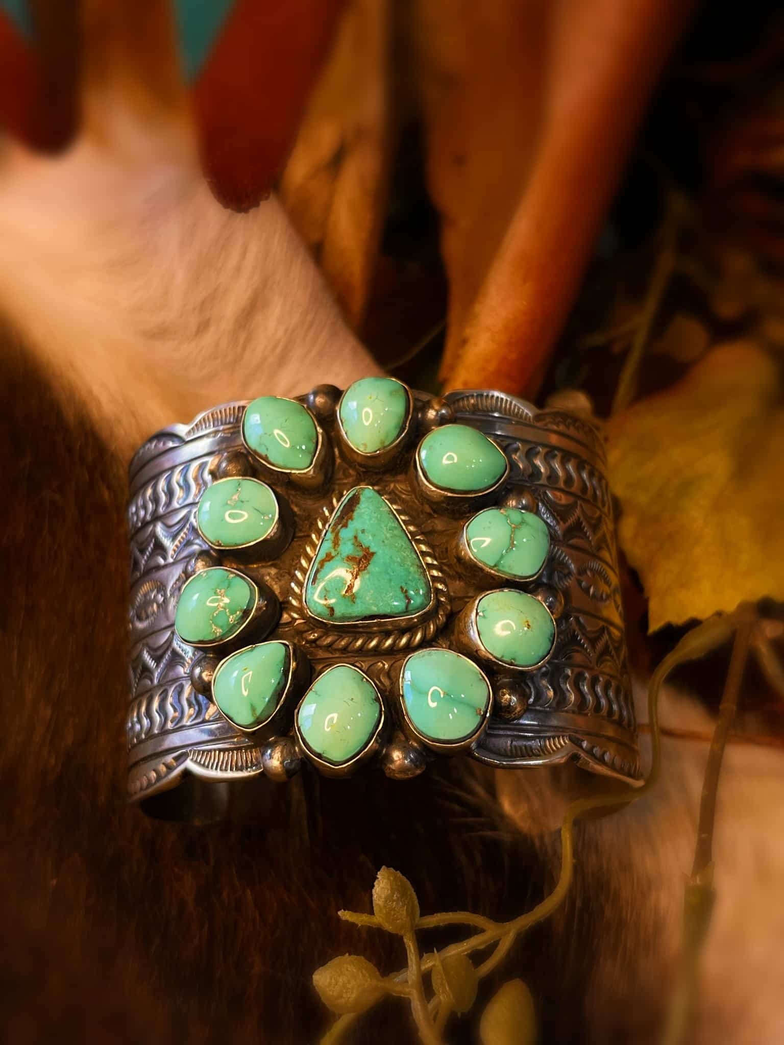 Sierra Nevada Turquoise Bracelet - Native American Turquoise Jewelry ...
