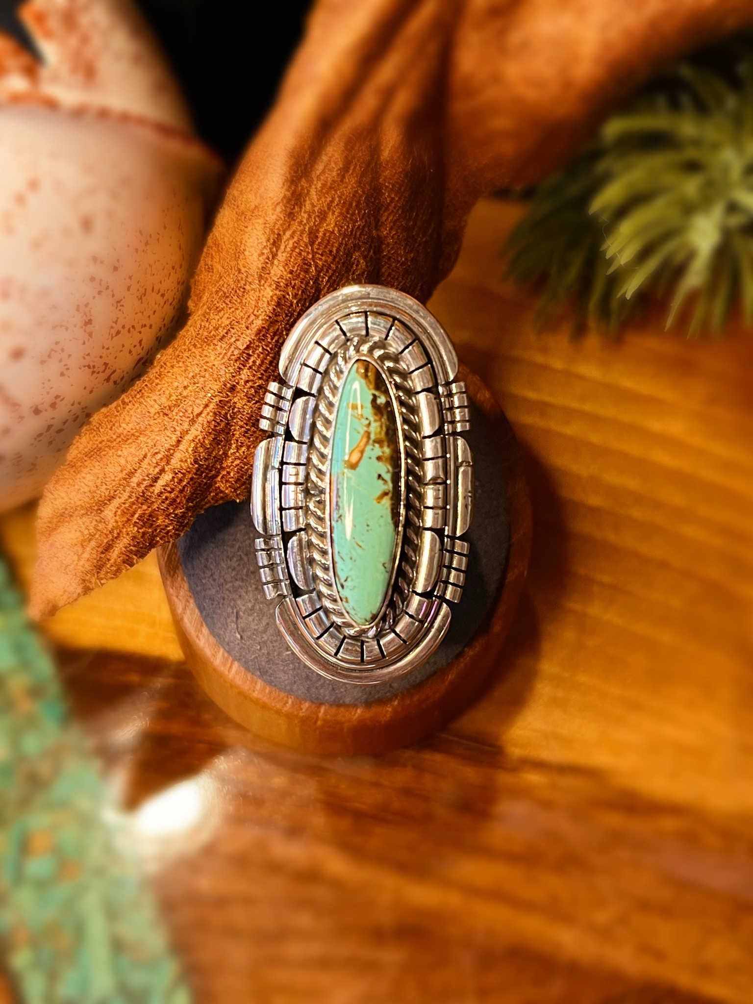 Adjustable Royston Turquoise Ring - Native American Turquoise Jewelry ...
