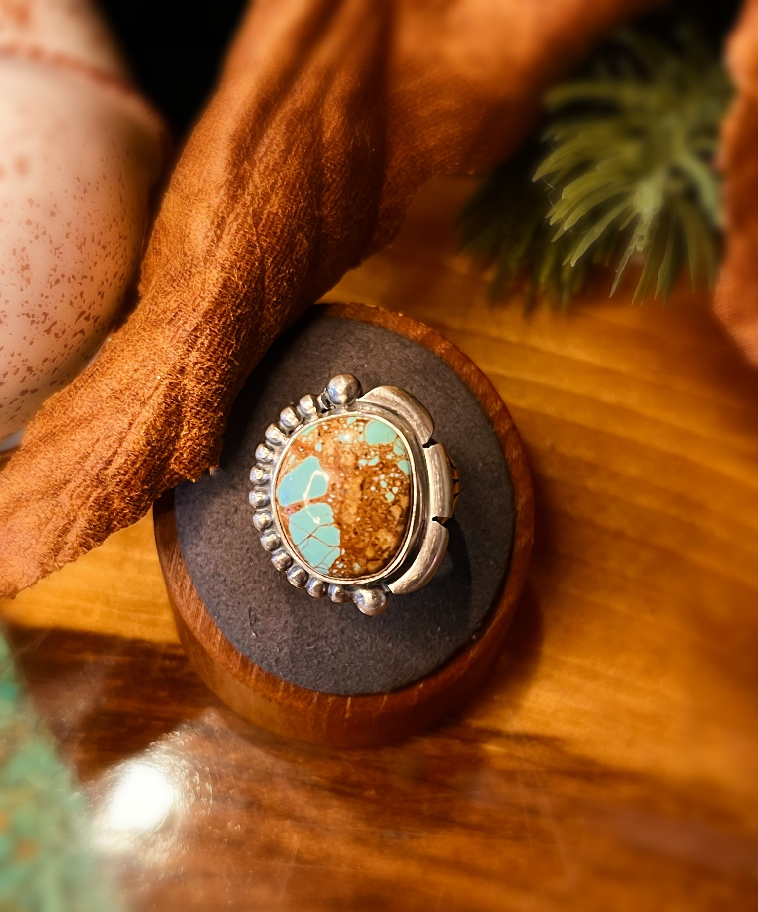 Royston Turquoise Ring Sz. 8.5 - Native American Turquoise Jewelry ...