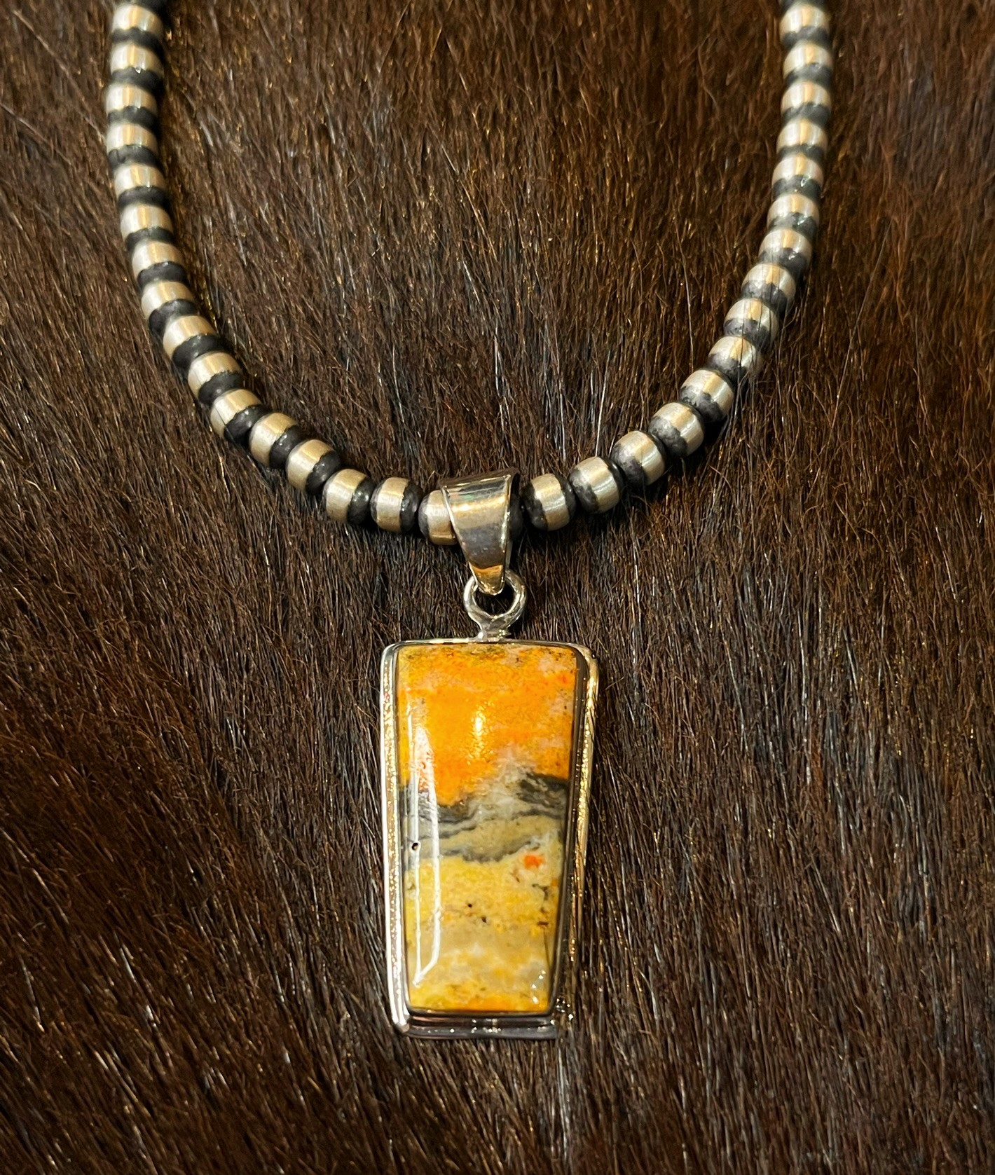 Bumble Bee Jasper Set - Native American Turquoise Jewelry - Dakota Sky ...