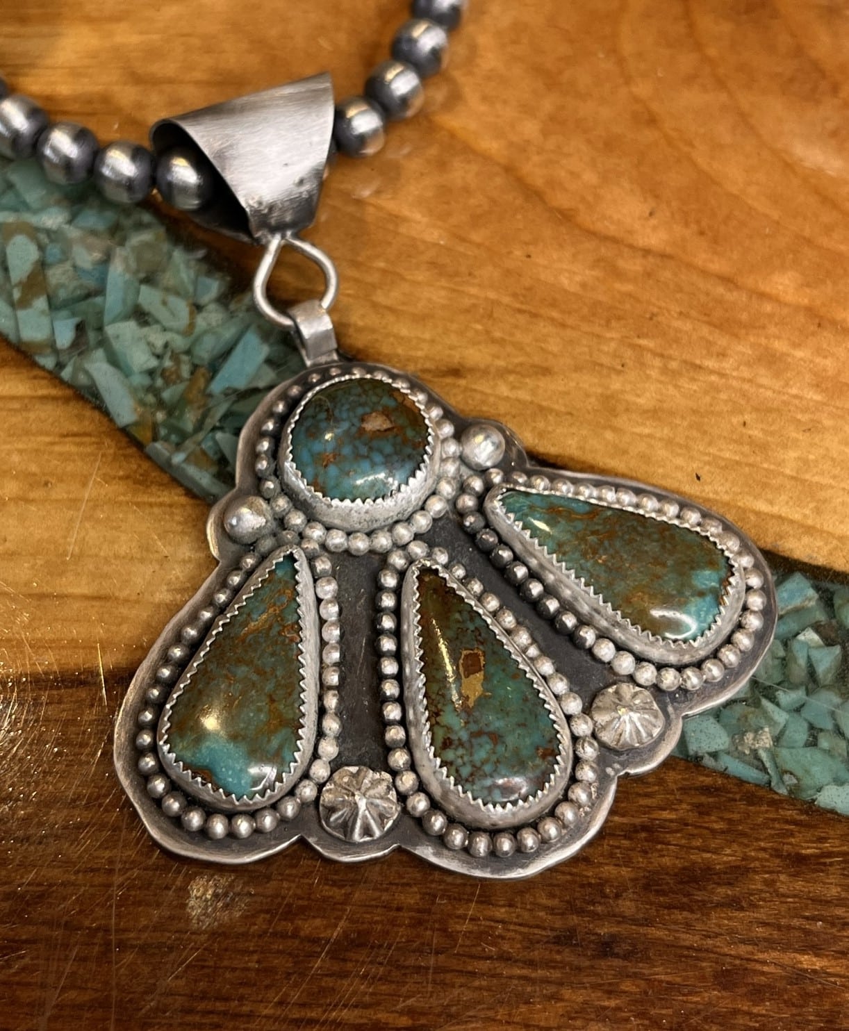 Easter Blue Turquoise Pendant - Native American Turquoise Jewelry ...