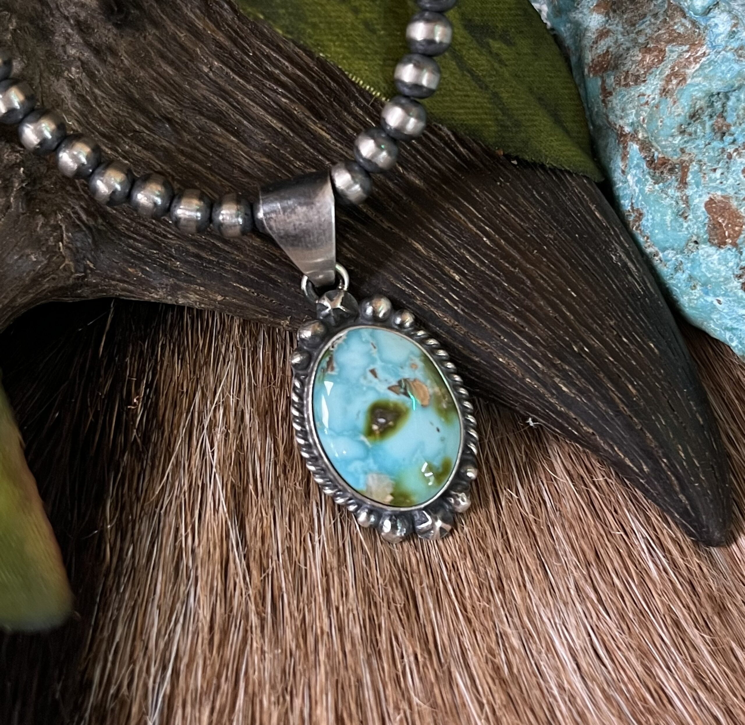 Sierra Nevada Turquoise Necklace - Native American Turquoise Jewelry ...