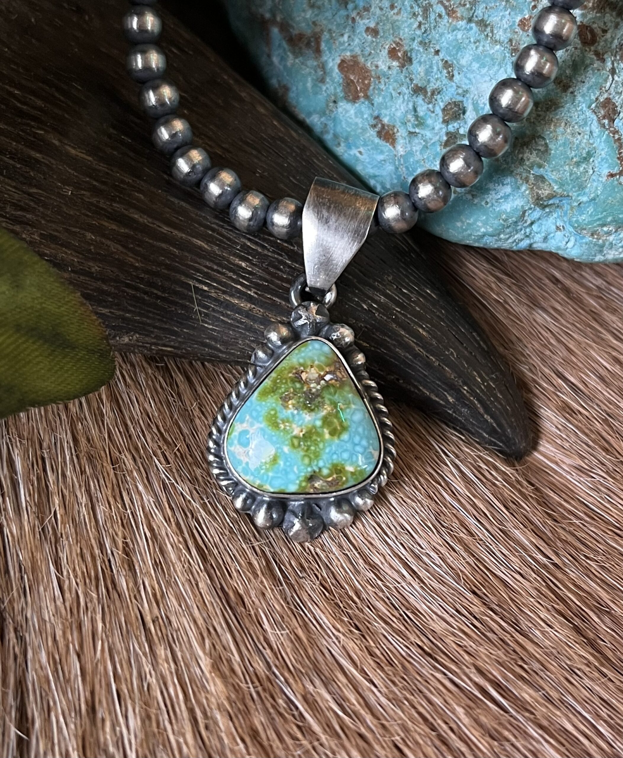 Sierra Nevada Turquoise Necklace - Native American Turquoise Jewelry ...