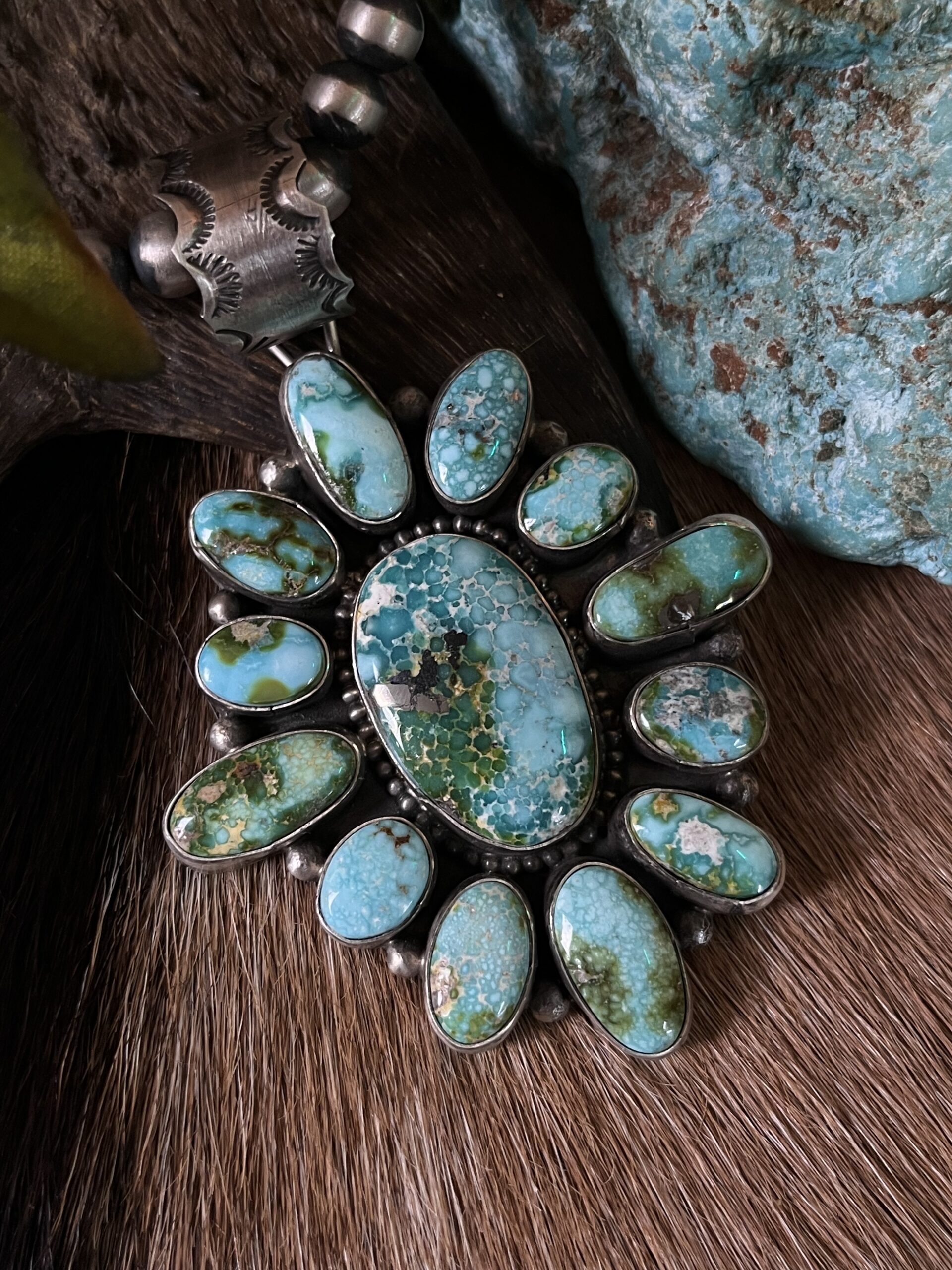 Sierra Nevada Turquoise Necklace - Native American Turquoise Jewelry ...