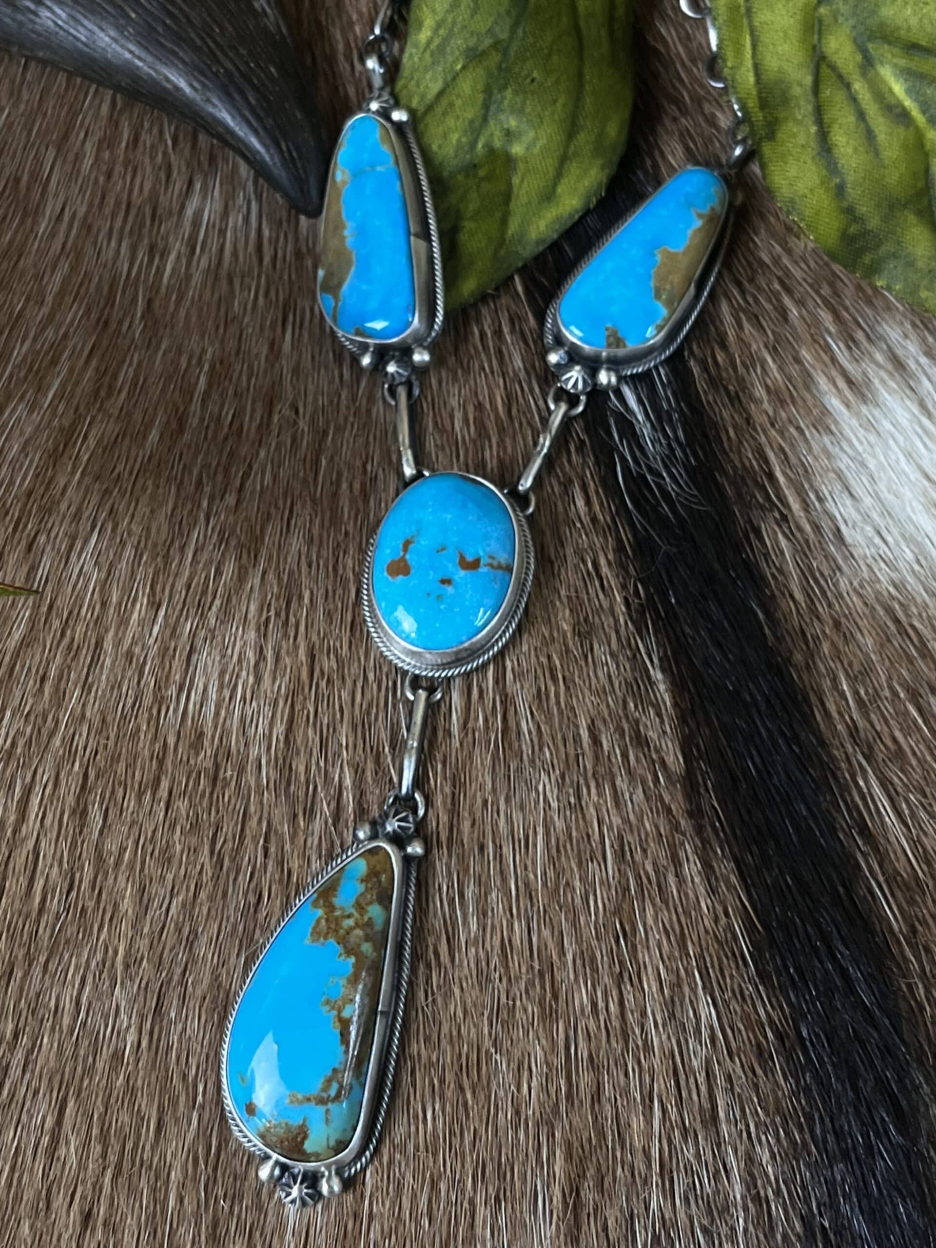 Easter Blue Turquoise Set - Native American Turquoise Jewelry - Dakota ...