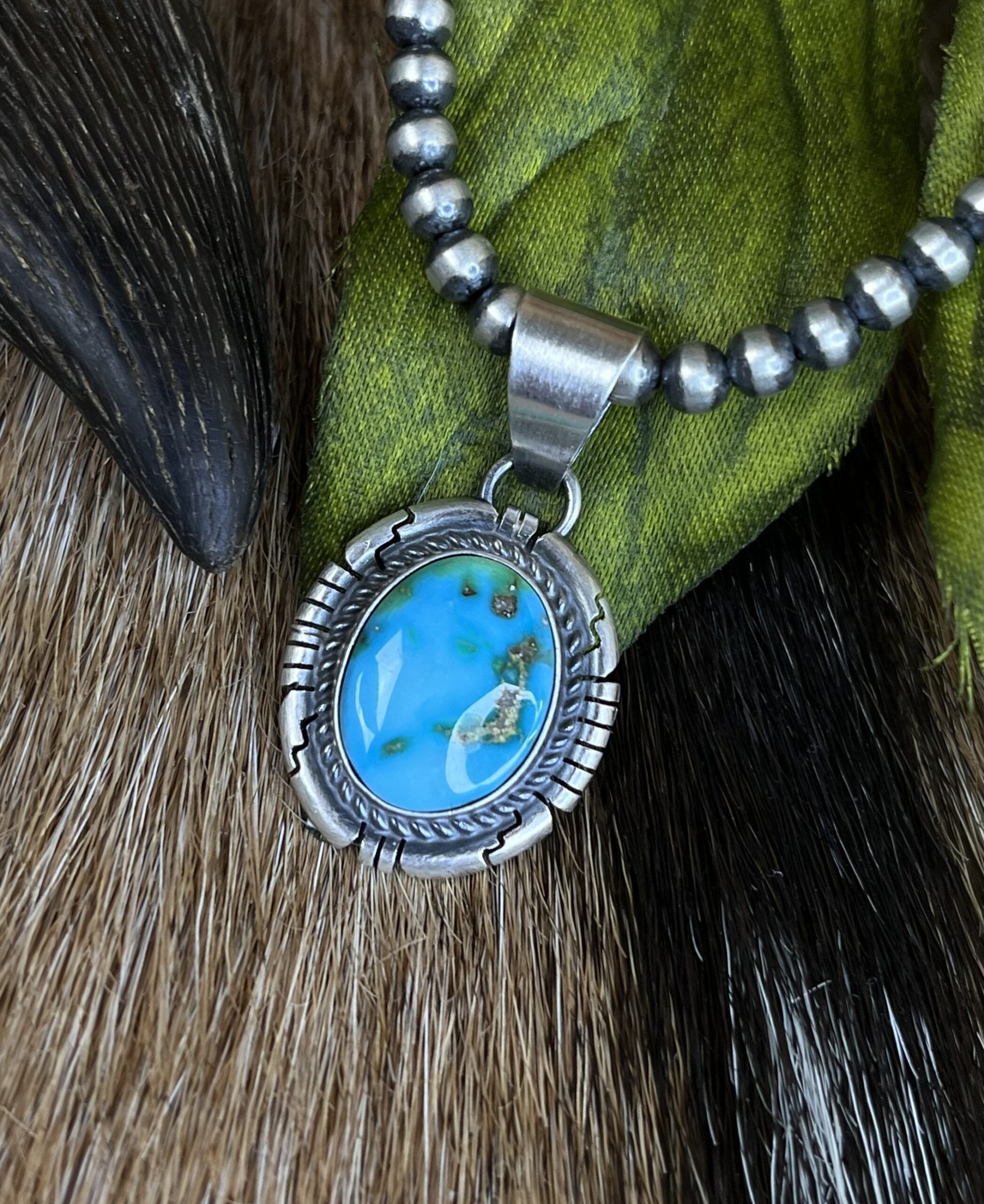 Sierra Nevada Turquoise Necklace - Native American Turquoise Jewelry ...