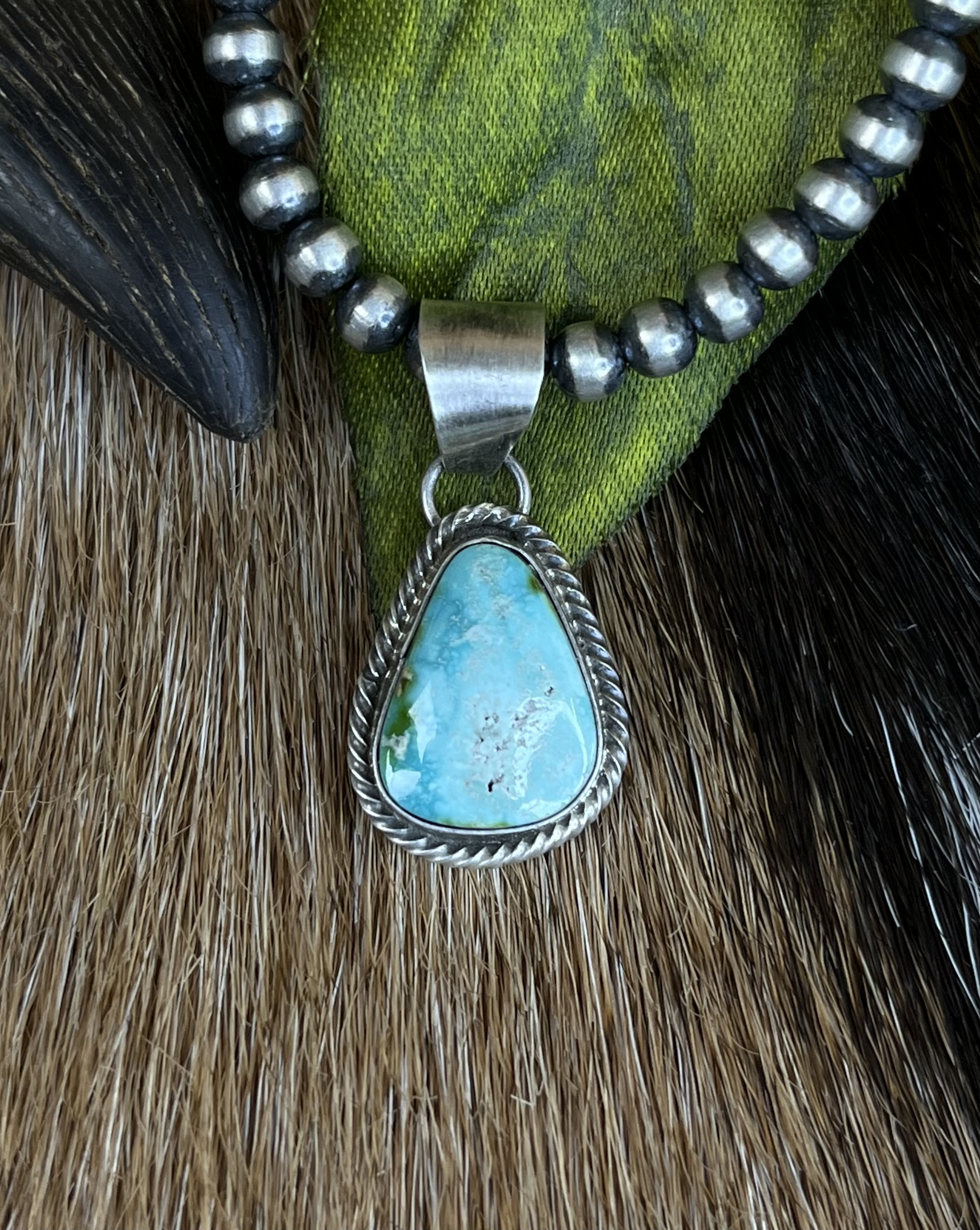 Sierra Nevada Turquoise Necklace - Native American Turquoise Jewelry ...