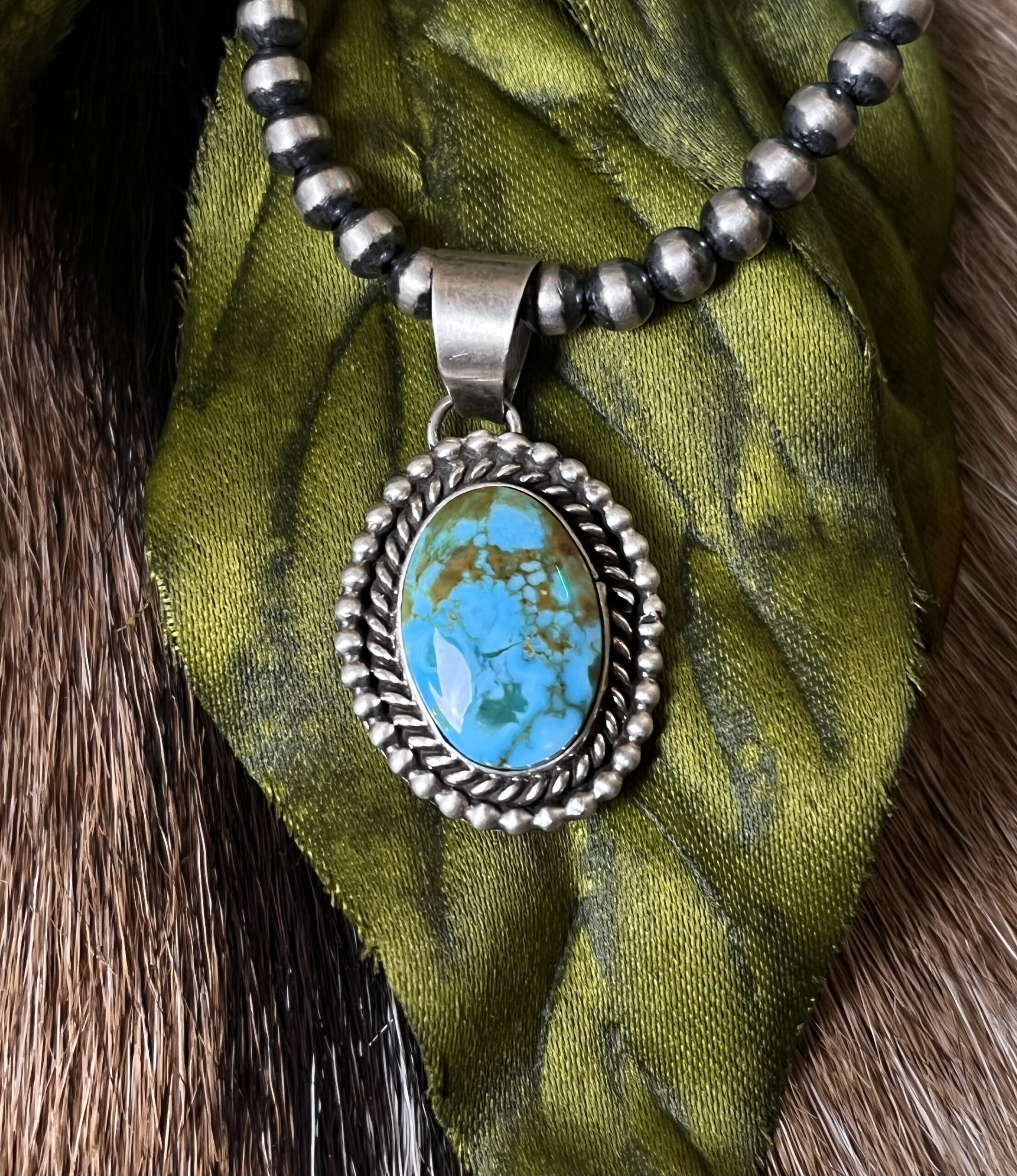 Sierra Nevada Turquoise Necklace - Native American Turquoise Jewelry ...