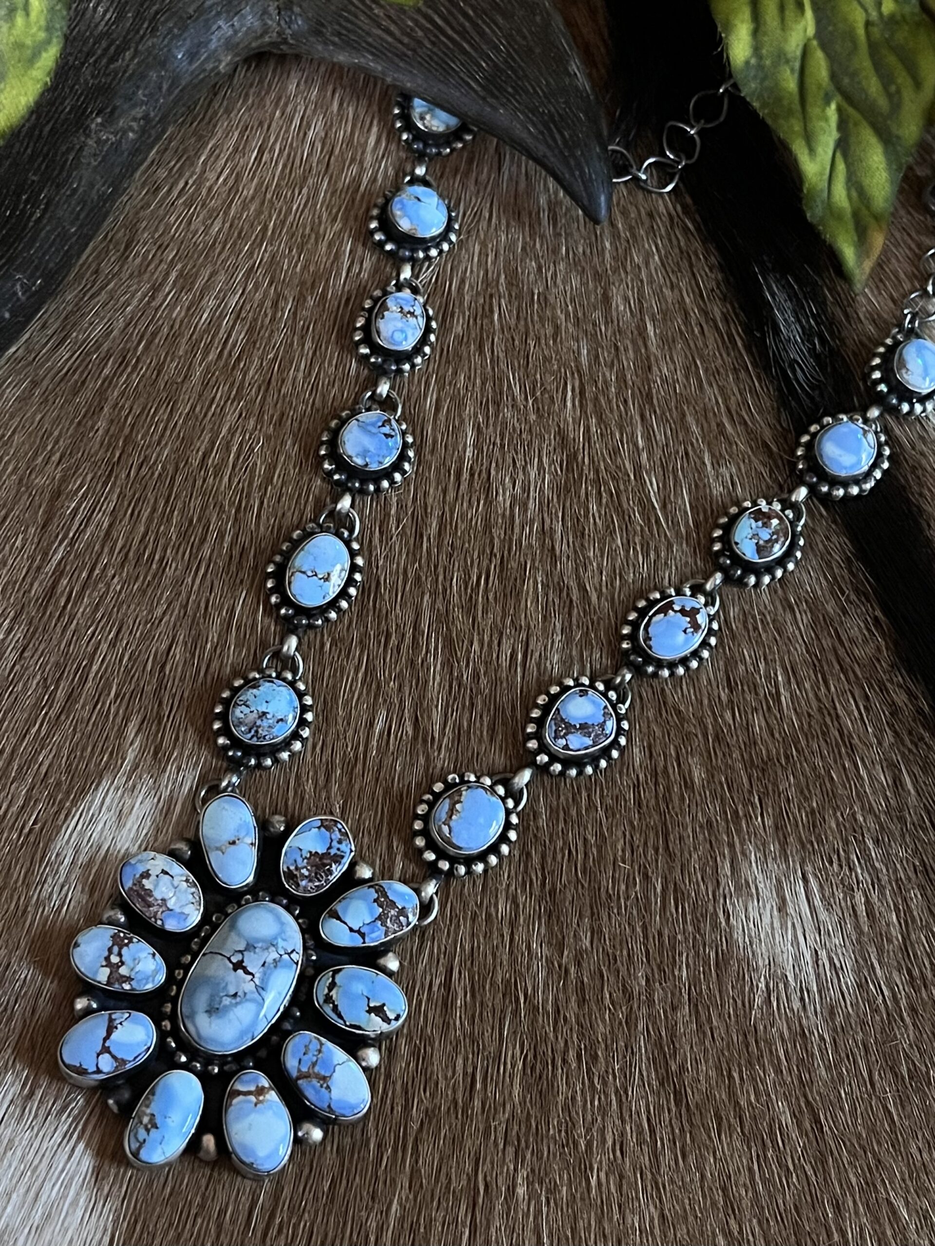 Golden Hills Turquoise Necklace Set - Native American Turquoise Jewelry ...