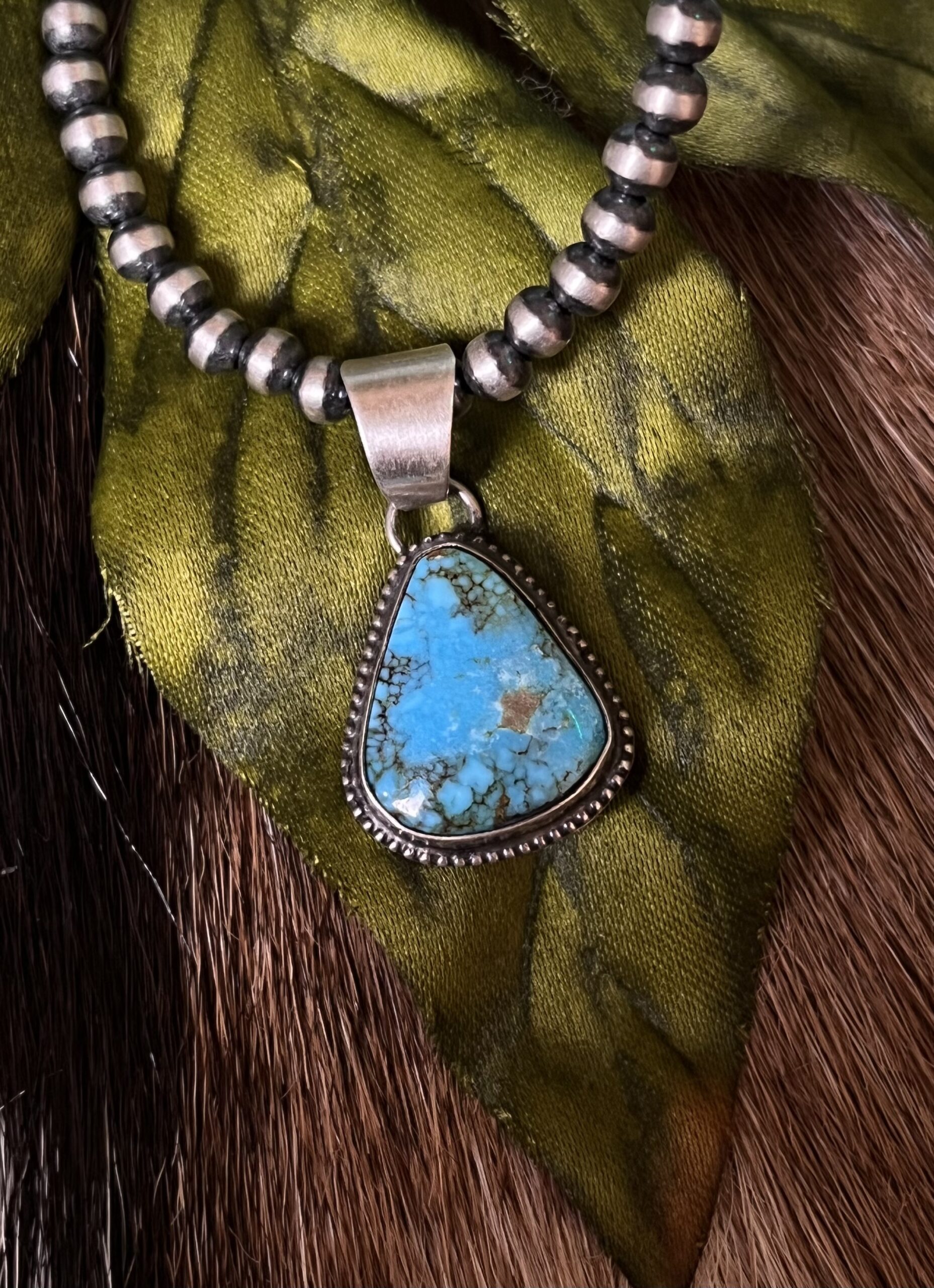 Sierra Nevada Turquoise Necklace - Native American Turquoise Jewelry ...