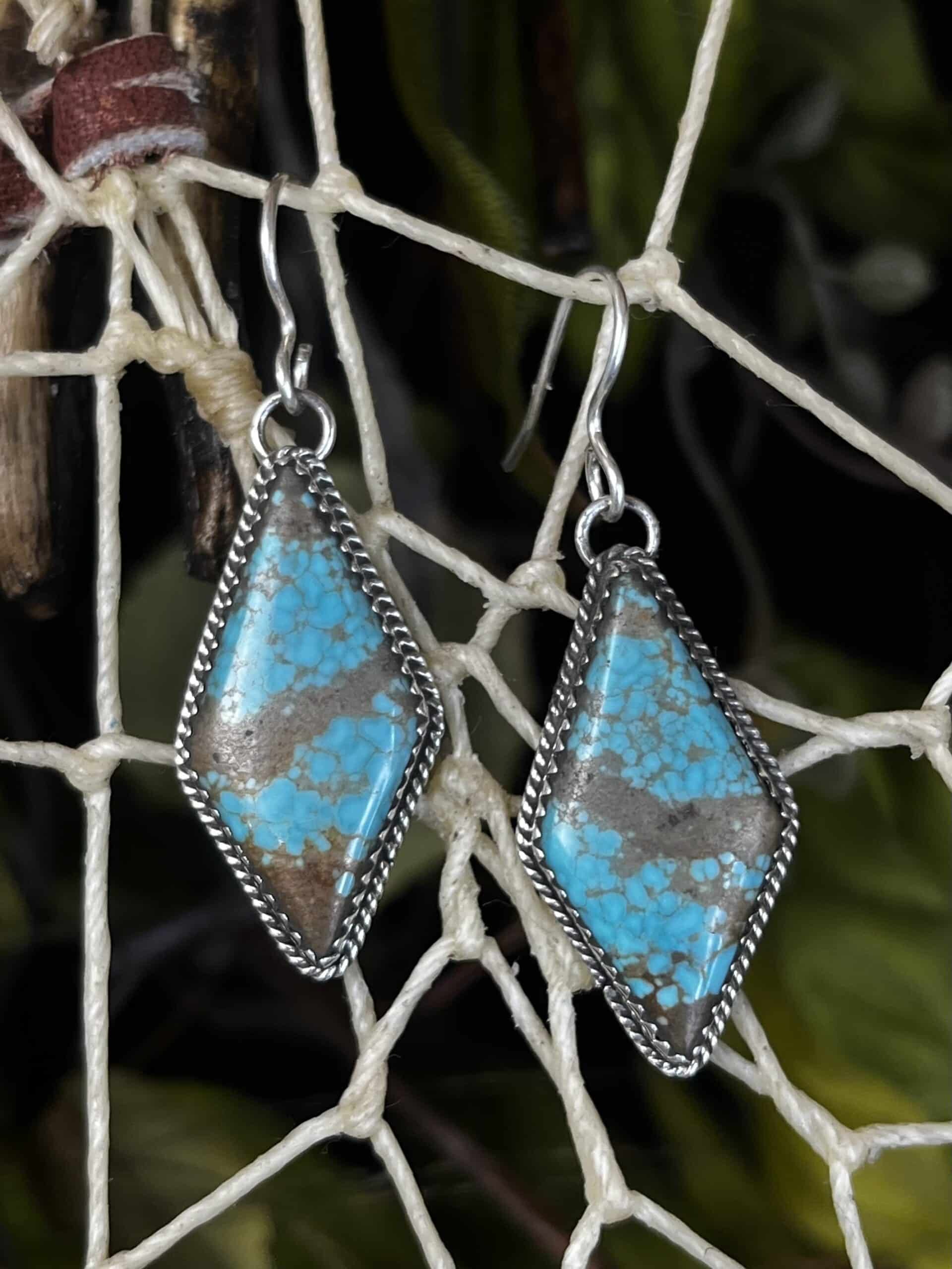 Easter Blue Turquoise Earrings - Native American Turquoise Jewelry ...