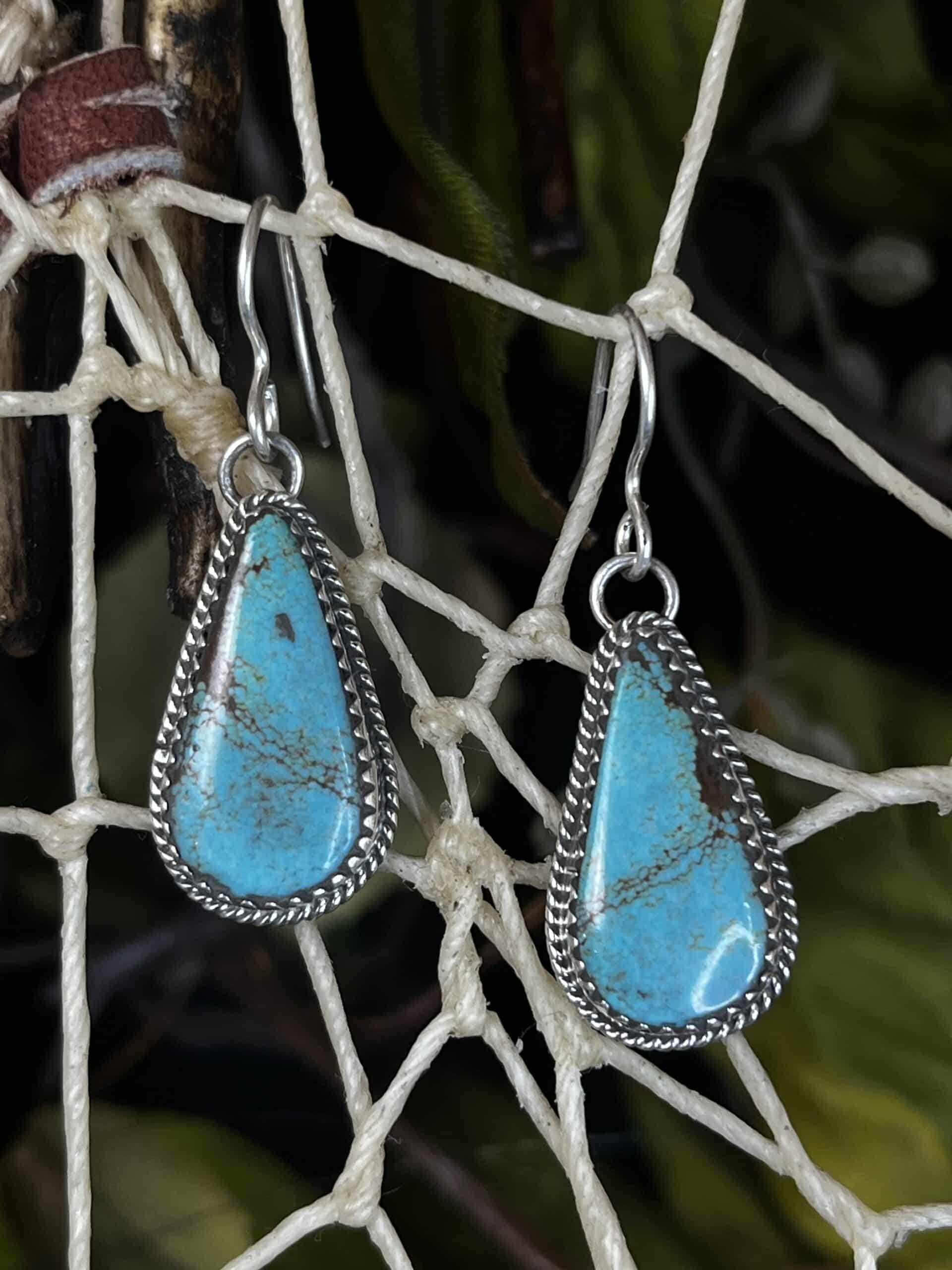 Easter Blue Turquoise Earrings - Native American Turquoise Jewelry ...