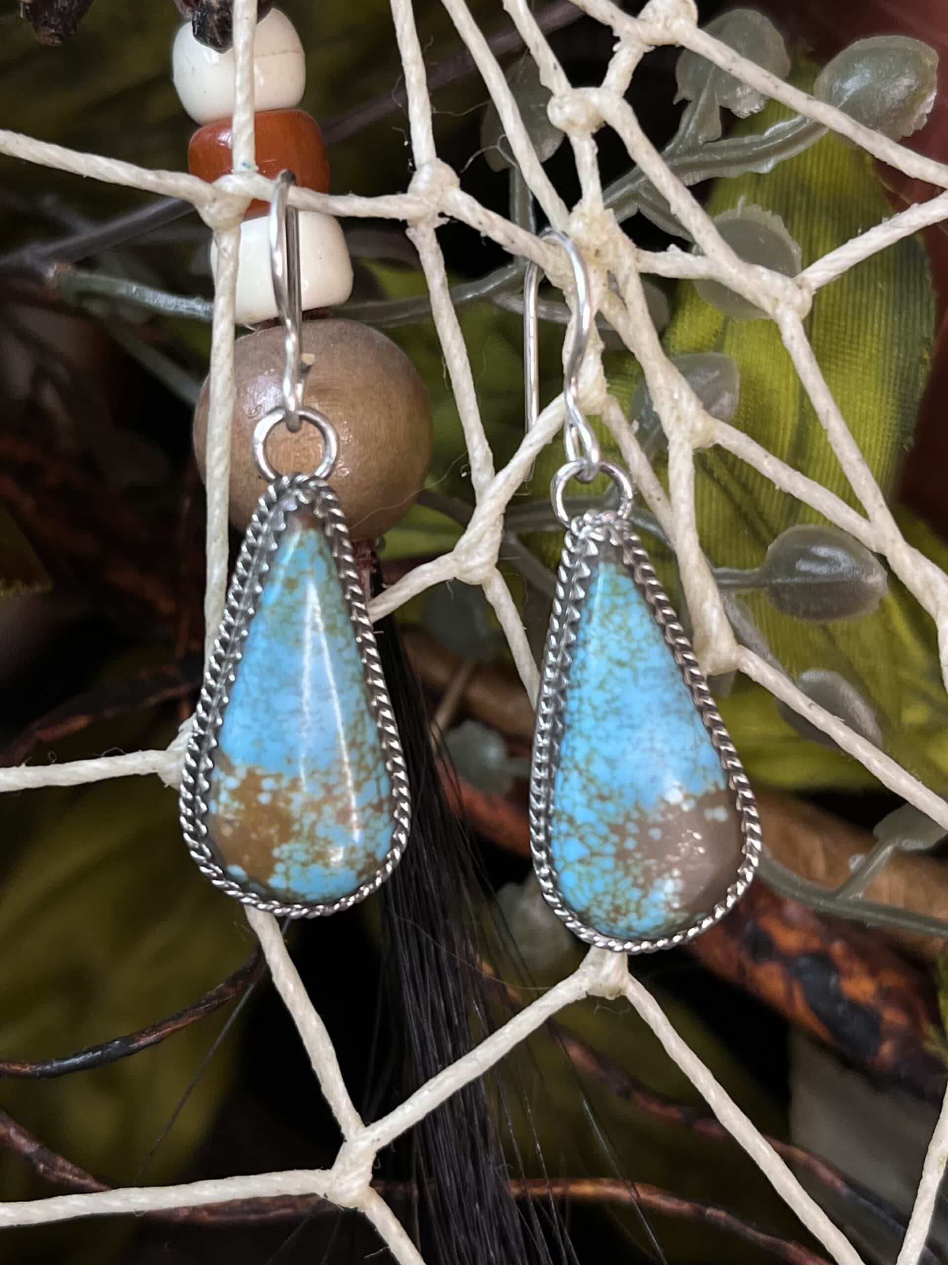 Easter Blue Turquoise Earrings - Native American Turquoise Jewelry ...
