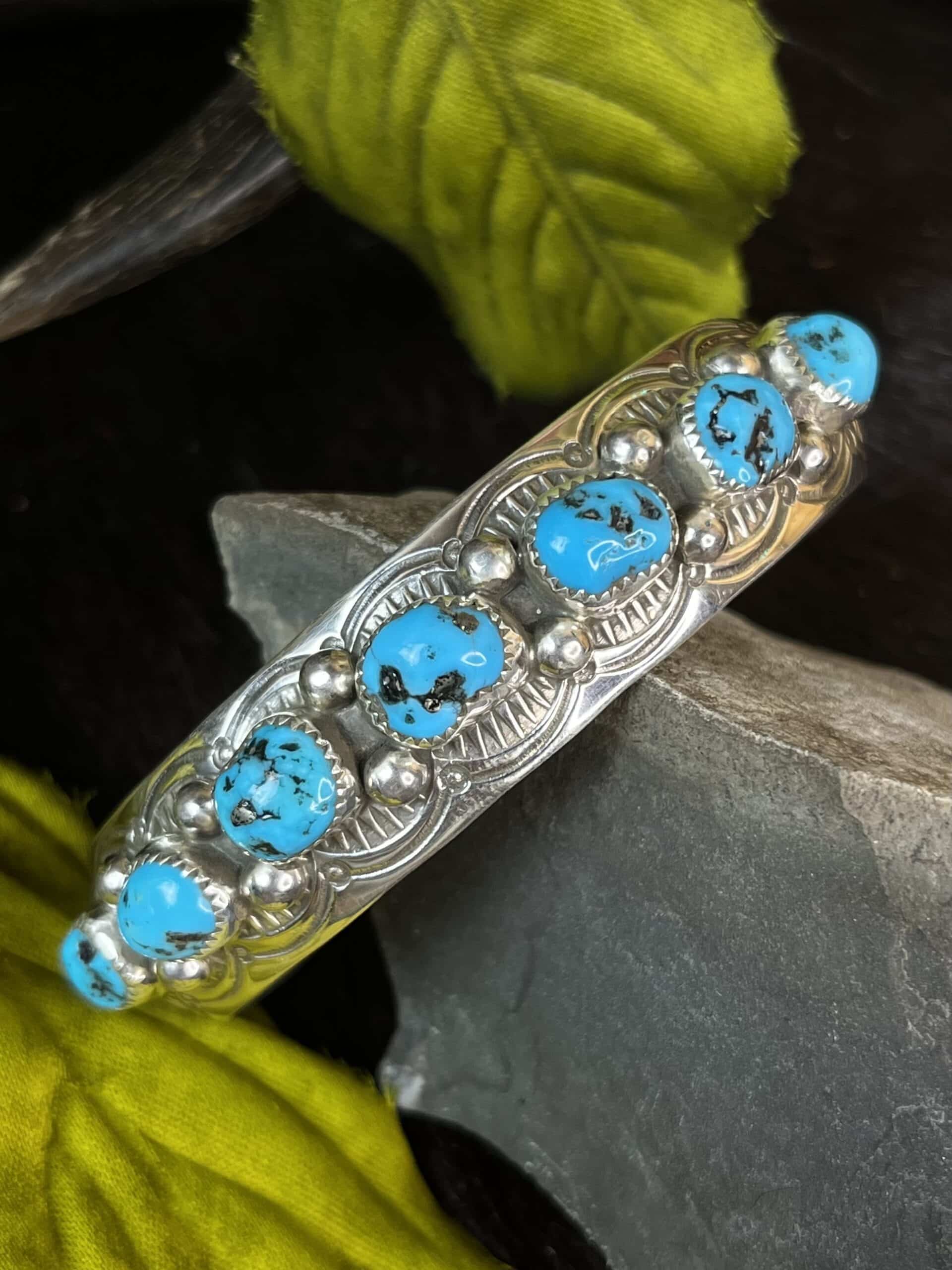 Sleeping Beauty Turquoise Bracelet - Native American Turquoise Jewelry ...