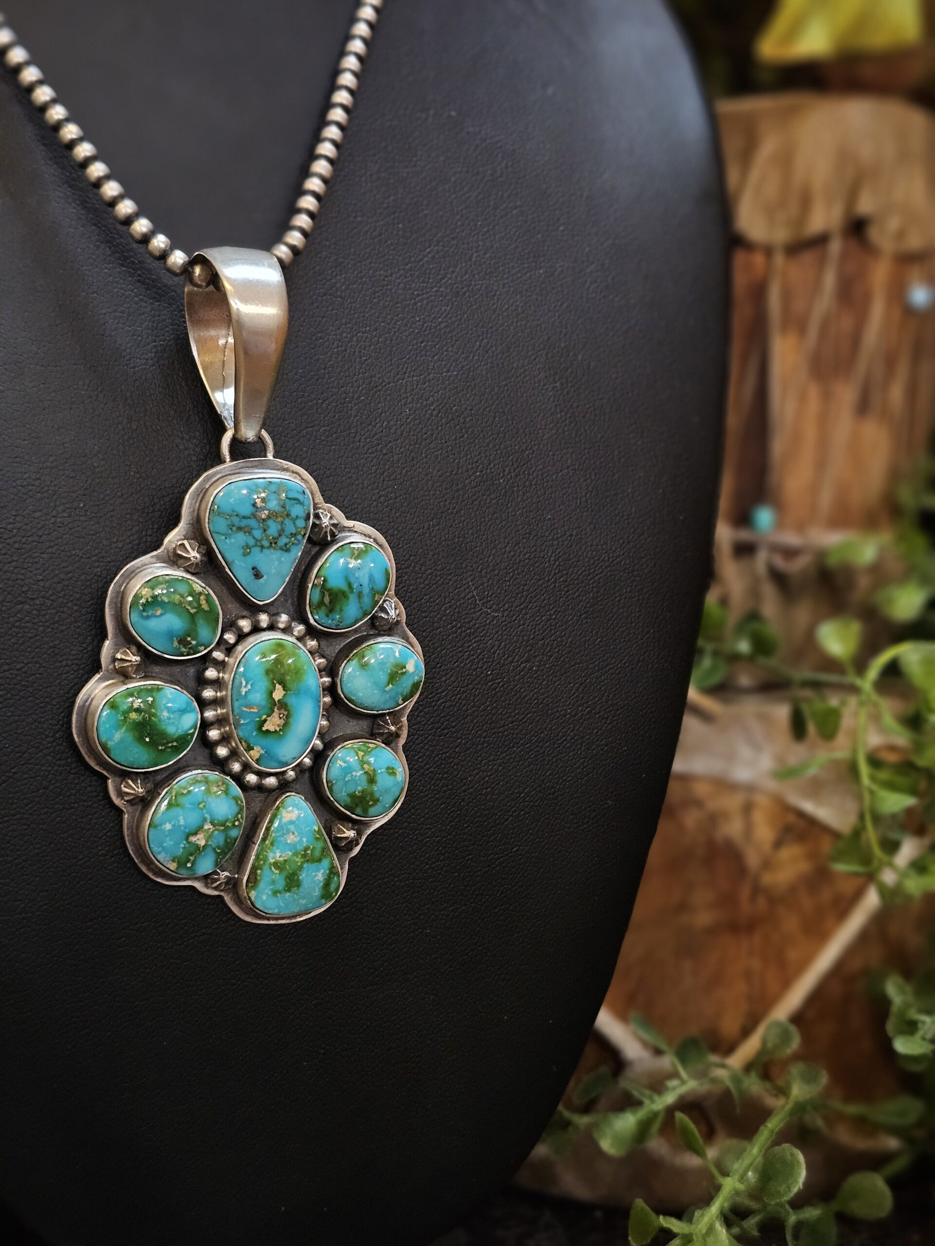 Sierra Nevada Turquoise Necklace - Native American Turquoise Jewelry ...